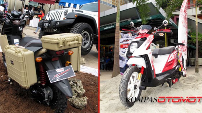 Off-road Pakai Matik yang Gampang Dimodifikasi? Yamaha X-Ride ...