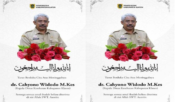 Sosok Almarhum Kadinkes Cahyono Widodo di Mata Rekan Kerja: Luar Biasa ...