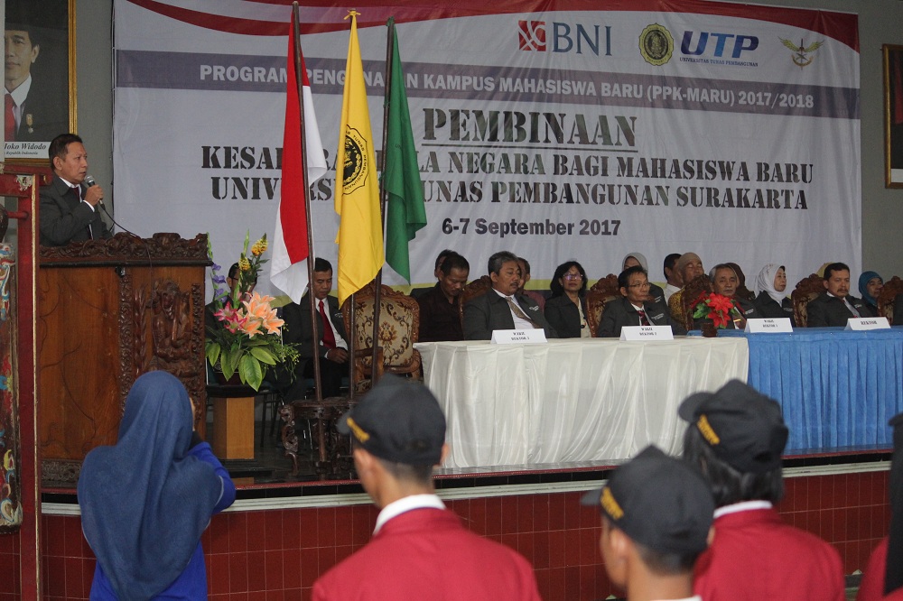 827 Mahasiswa Baru UTP Solo Ikuti Kegiatan Pengenalan Kampus ...