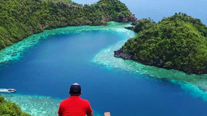 Ada Danau Love Raksasa di Raja Ampat, Begini Keindahannya ...