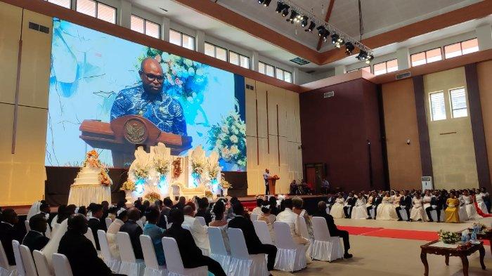 Nikah Massal 2023 Gunakan Dana Otsus, Septinus Lobat: Kita Anggarkan ...