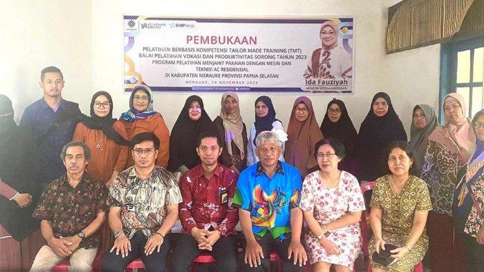Buka 2 Program Pelatihan Kabupaten Merauke, Kepala BPVP Sorong Rahman ...