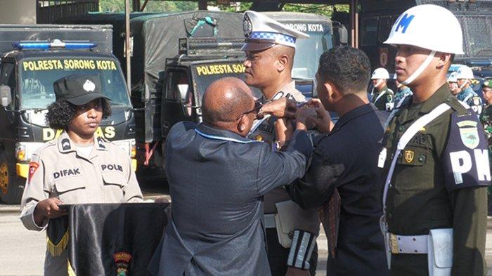 Gelar Apel Gabungan Jelang Natal dan Tahun Baru, 280 Personel Dikerahkan Jaga Sorong ...