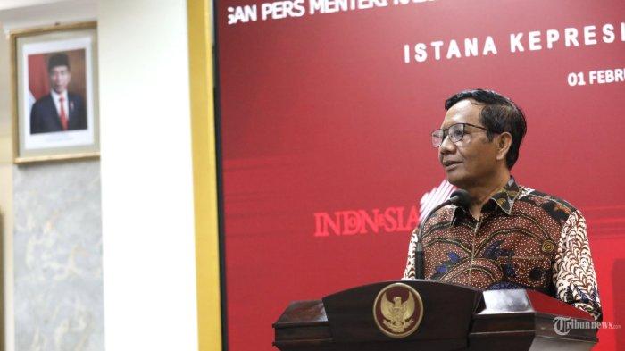 Resmi Serahkan Surat Pengunduran Diri ke Jokowi, Mahfud MD: Kami Bicara dari Hati ke Hati ...