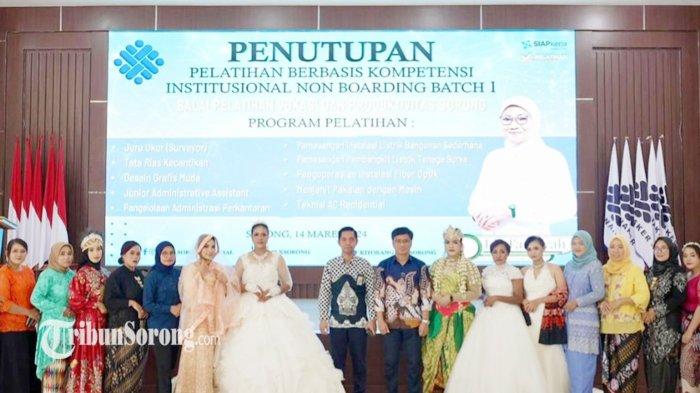 10 Program Pelatihan di BPVP Sorong Usai, Rahman Arsyad Pesan Peserta ...