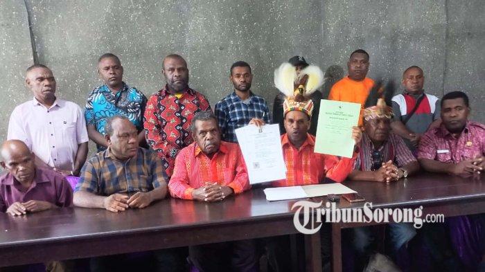 LMA Suku Nasawat Resmi Mendaftar ke Kesbangpol Sorong Selatan, Berjuang Lindungi Tanah Adat ...