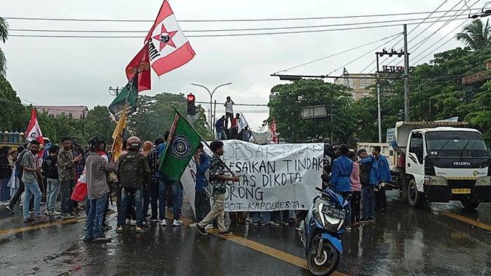 HMI Cabang Sorong Bereaksi soal Tindakan Represif Aparat Terhadap ...