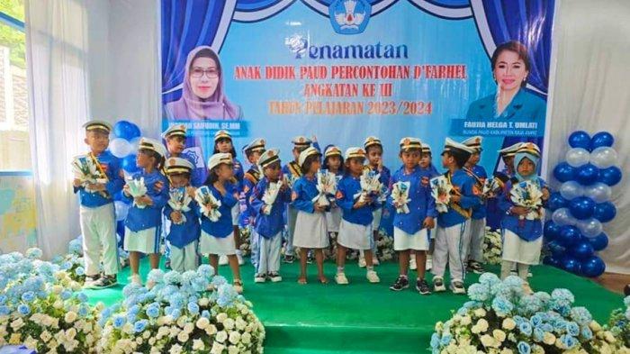 PAUD D'Farhel Raja Ampat Luluskan18 Murid, Faujia Helga Ingatkan Peran ...