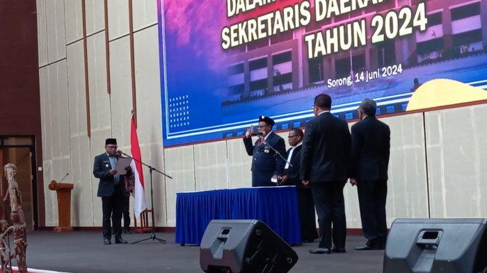Yakob Kareth Kembali Dilantik jadi Sekda Kota Sorong, Harga Diri Marga ...