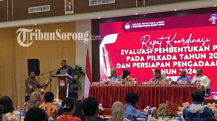 KPU Papua Barat Daya Gelar Rakor Evaluasi PPDP dan Pengadaan ASN Menuju ...