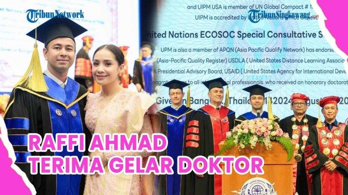 Apa Arti Kata Doktor Honoris Causa? Gelar yang Diterima Raffi Ahmad ...