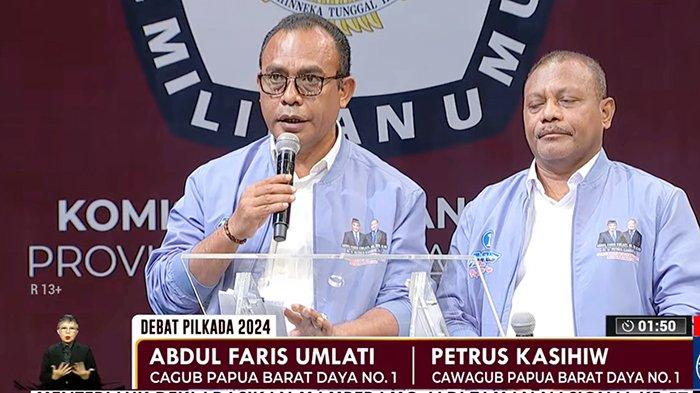 Paslon ARUS Usung 6 Misi Utama Pembangunan Papua Barat Daya dalam Debat ...
