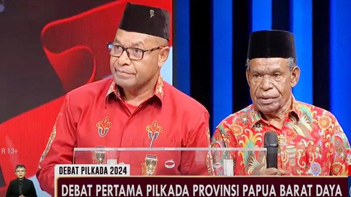 Debat Pertama Pilkada Papua Barat Daya 2024, Paslon JOIN Beber Visi Misi dan Puluhan Program ...