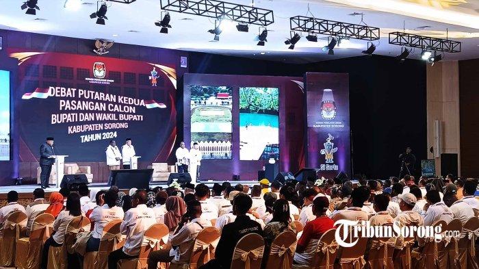 Debat Kedua Pilkada Kabupaten Sorong, Ketua KPU Frengki Duwith: Pertajam Visi Misi dan Program ...