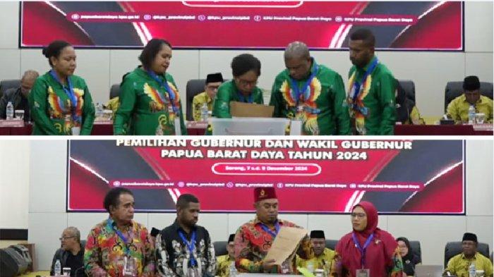 Rekapitulasi dan Penetapan Hasil Pilkada Papua Barat Daya 2024, ESA Berjaya di Sorong Selatan ...