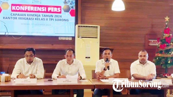 Kantor Imigrasi Kelas II TPI Sorong Raih Capaian Kinerja Signifikan di 2024 - Tribunsorong.com