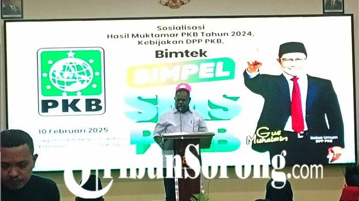 Sambutan Gubernur Terpilih Papua Barat Daya Elisa Kambu dalam Acara DPP ...