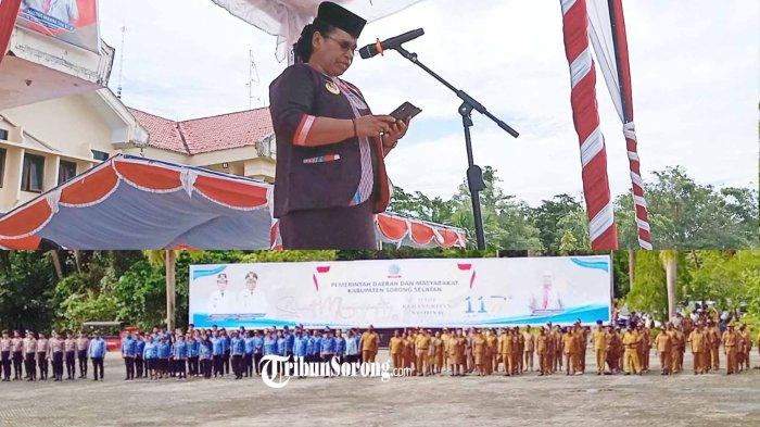 Pimpin Upacara Harkitnas 2025, Bupati Petronela Sampaikan 3 Langkah Strategis Majukan Sorong ...