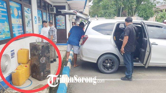 Polisi Tangkap Mobil Nopol Palsu Bawa Tangki Modifikasi dan Jeriken Diduga Timbun BBM di Kota ...