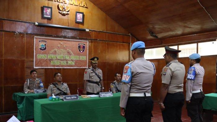 Dua Anggota Polres Raja Ampat Pelanggar Kode Etik Profesi Dijatuhi