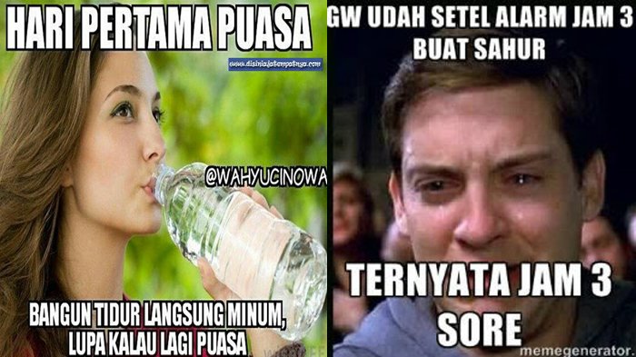 10 Meme Paling Kocak Situasi Hari Puasa Pertama, dari Tarawih hingga ...