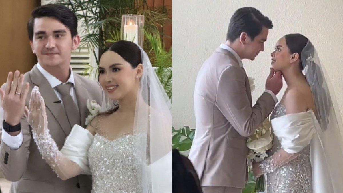 5 Momen Pernikahan Christ Laurent dan Marcella Michelle, Cantik ...