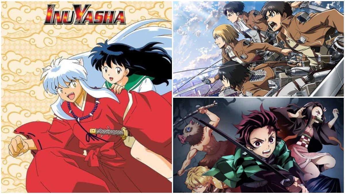 5 Anime Terbaik Berlatar Belakang Sejarah Fantasi: Inuyasha, Attack on ...