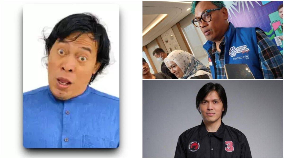 5 Caleg Artis dengan Suara Pemilu 2024 Tertinggi, Komeng, Once Mekel ...