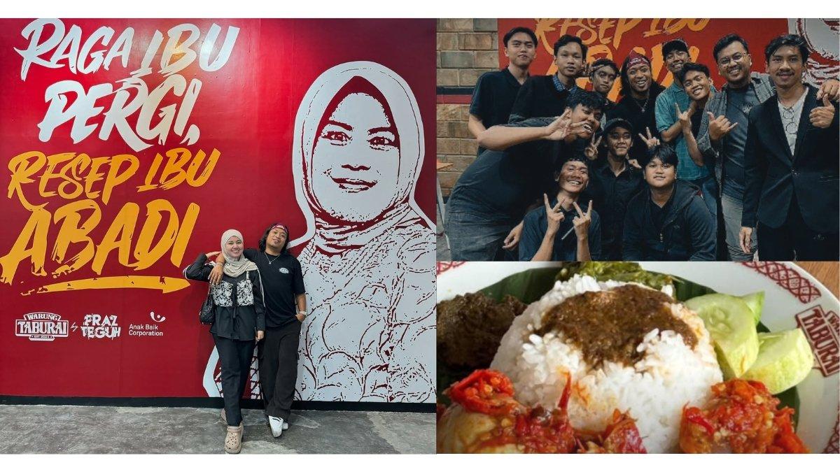 5 Potret Warung Taburai Praz Teguh, Jadi Kado Manis di Ultah Istrinya ...