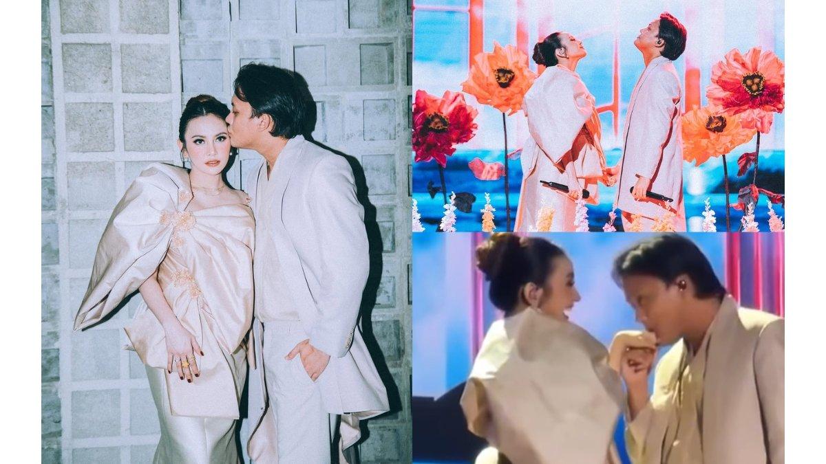 5 Potret Rizky Febian dan Mahalini Tampil Duet di HUT ke-23 Transmedia ...