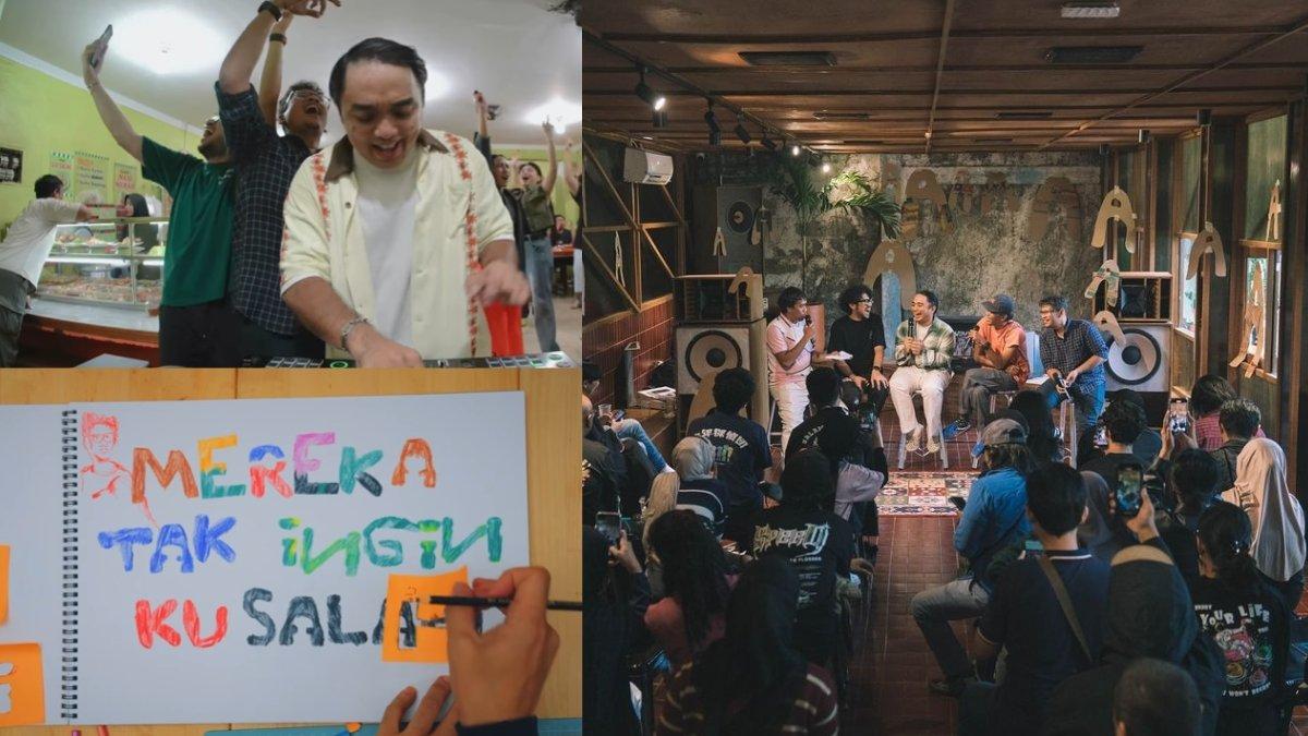 5 Keseruan Dipha Barus, Kunto Aji, dan The Adams Nge-DJ Bareng di ...