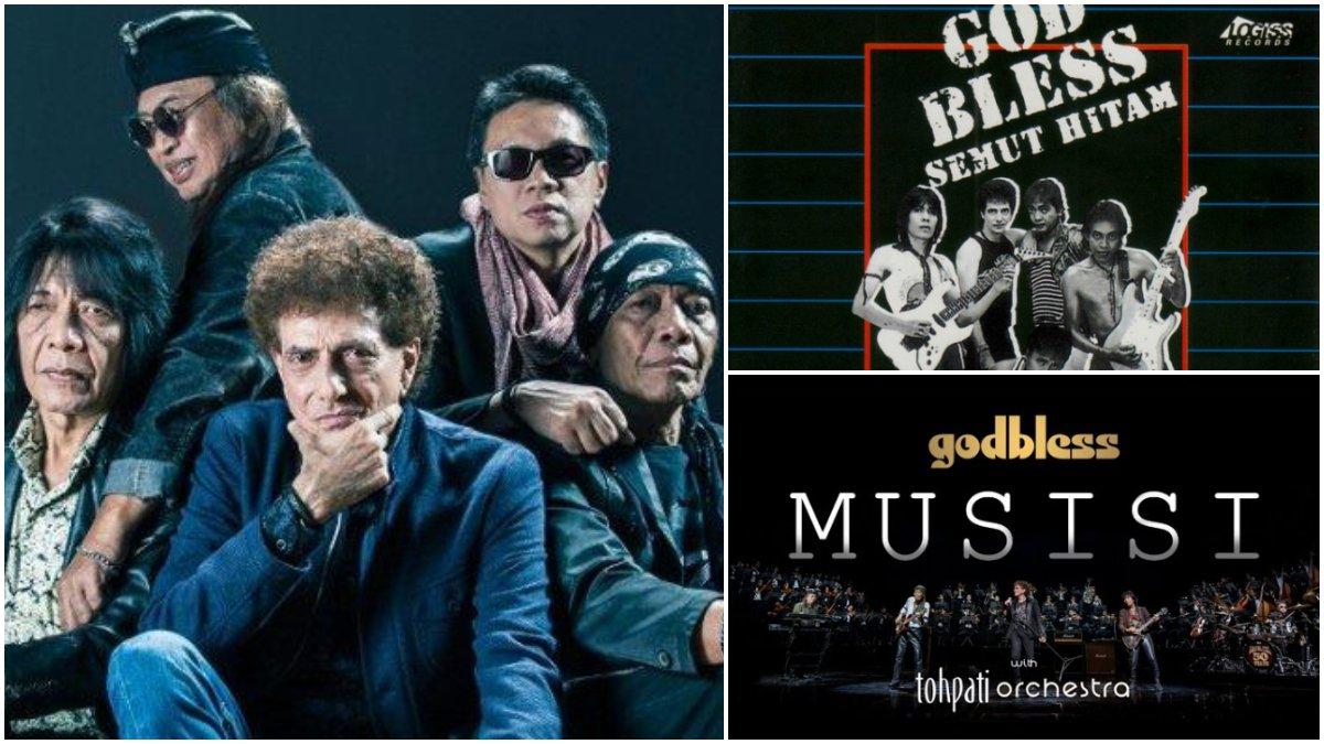 7 Lagu Terbaik God Bless, 50 Tahun Lebih Berkarya: Huma di Atas Bukit ...
