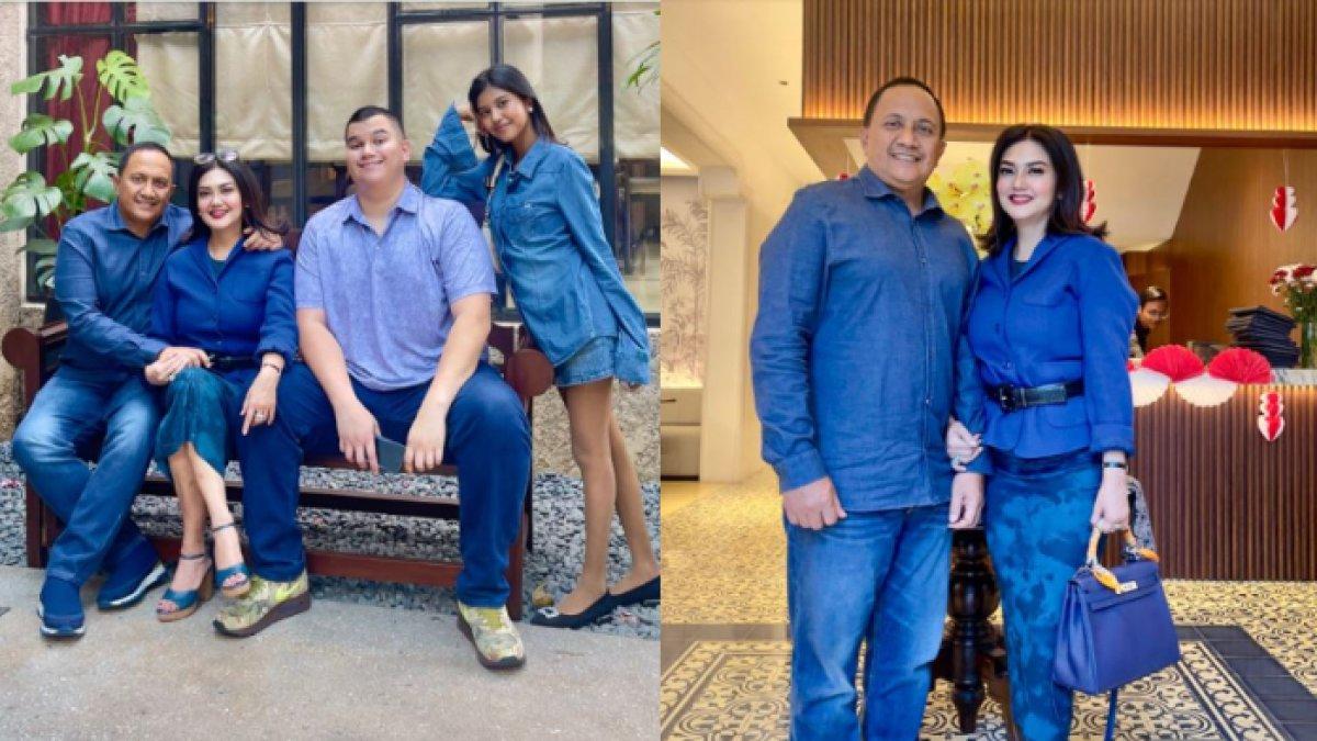 7 Potret Harmonis Bella Saphira Bareng Suami dan Dua Anak Sambungnya, Dipuji Keluarga 'Good ...