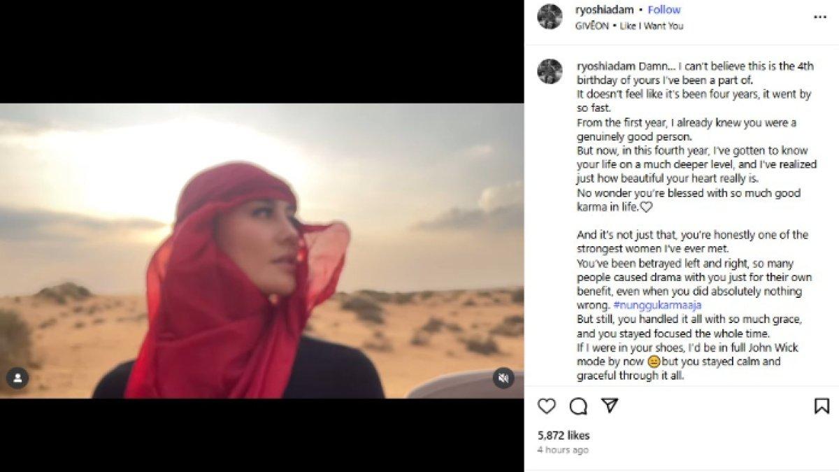 Agnez Mo Ulang Tahun ke-39, Adam Rosyadi Bahagia Kenang 4 Tahun Bersama: Waktu Berlalu Begitu ...