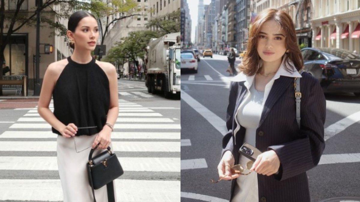 7 Foto Adu Gaya Syifa Hadju dan Alyssa Daguise saat di New York, Sama-sama Calon Mantu Maia ...