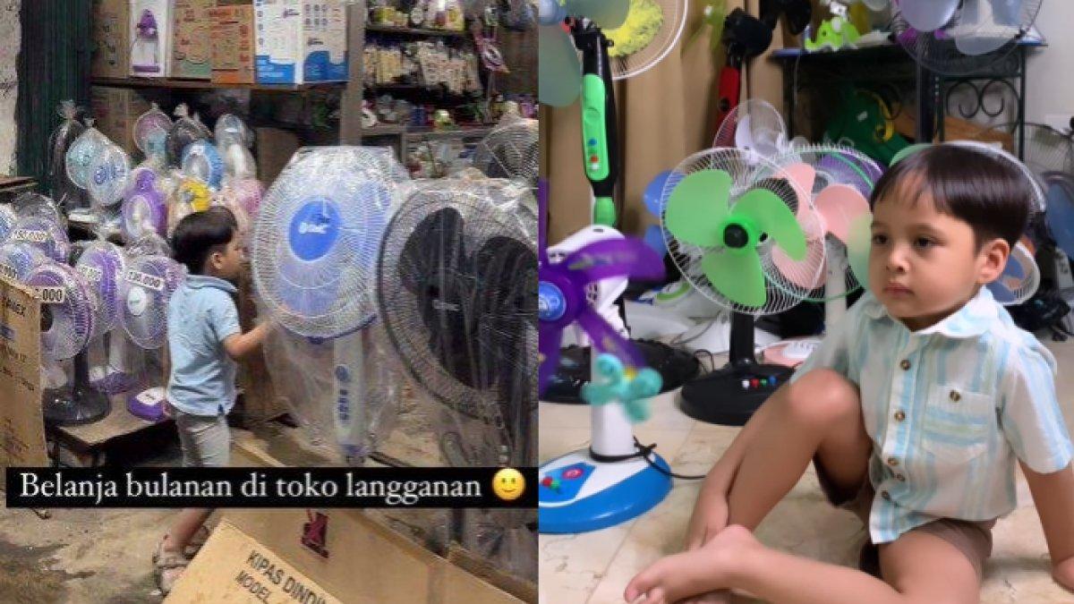 Beda dari yang Lain! Anak Tasya Kamila Koleksi Kipas Angin, Hafal Merek ...