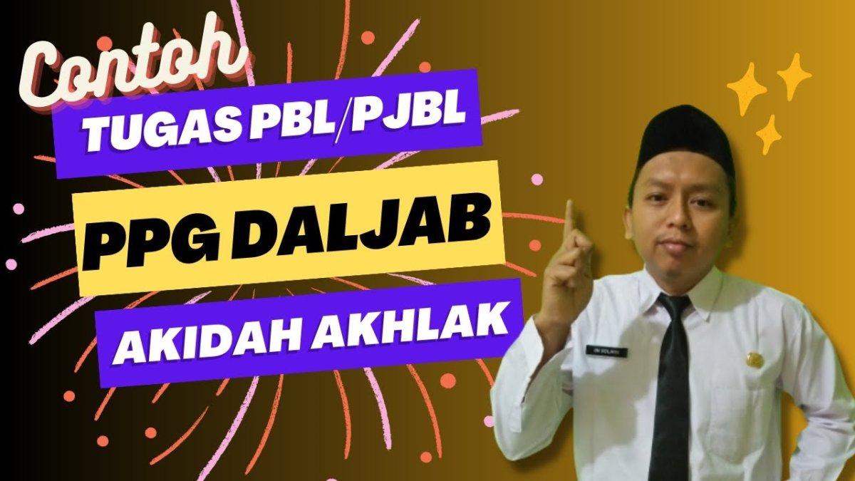 Contoh Jawaban PBL PPG PAI Analisa Materi Bahan Ajar Akidah Akhlak ...