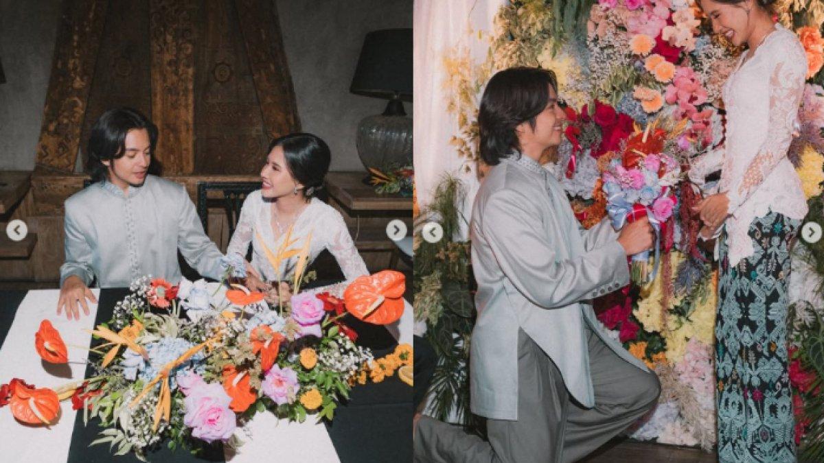 Potret Lamaran Angga Yunanda dan Shenina Cinnamon, Ada Pantun hingga Tangisan Bahagia ...