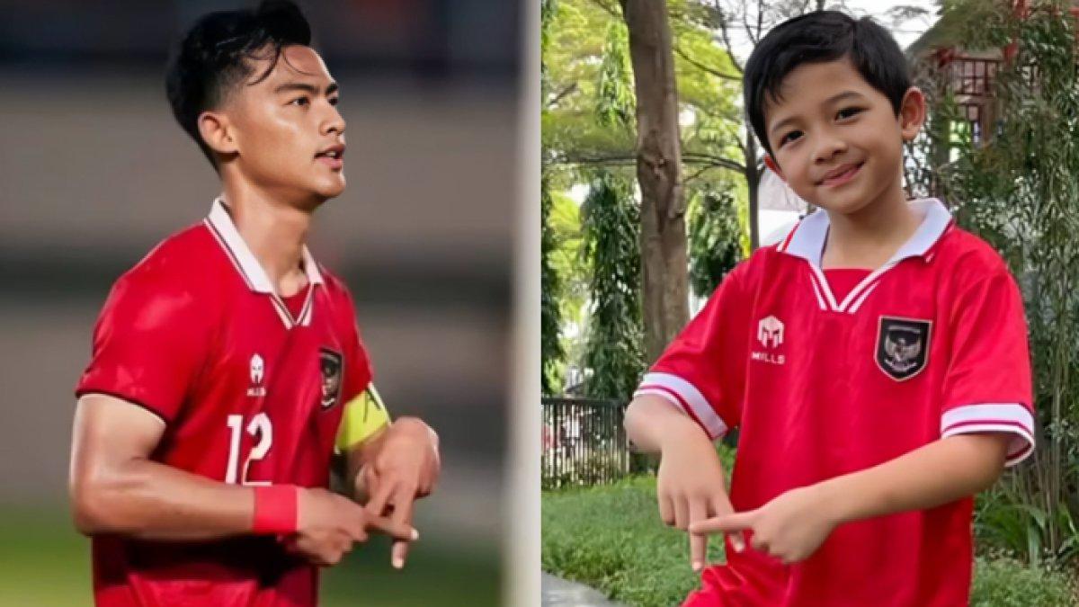 5 Potret Arsya Putra Ashanty Lolos Jadi Pendamping Timnas Indonesia ...