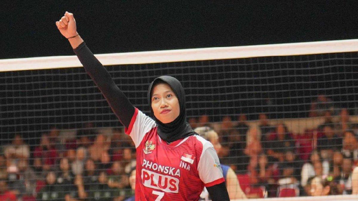 Ganas! Momen Smash Keras Megawati Bikin Pemain IBK Altos Syok, Kagetnya Sampai Kucek Mata ...