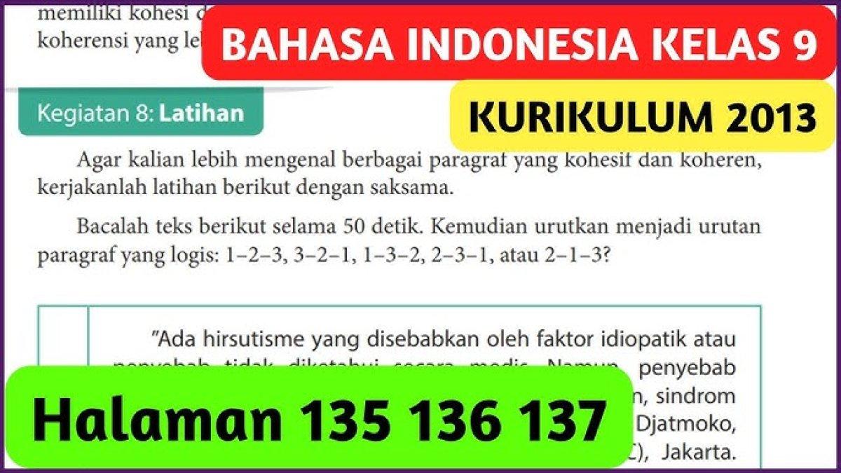 Soal Menganalisis 2 Poster Tentang Dugong, Kunci Jawaban Bahasa Indonesia Kelas 9 Hal 135 136 ...