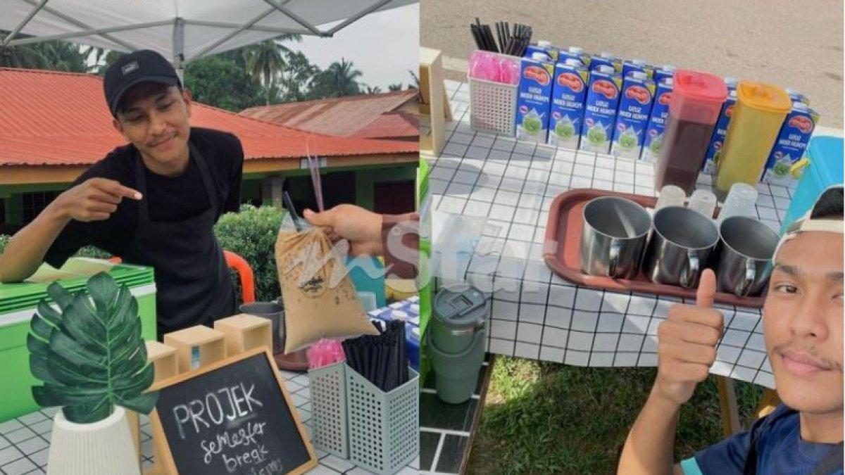 Jualan saat Liburan Kuliah, Mahasiswa Ini Sukses Buka Bisnis Minuman ...