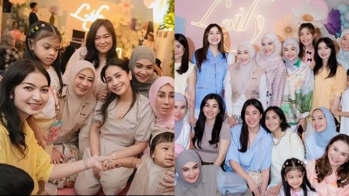 5 Potret Selvi Ananda Hadiri Ultah Lily Anak Raffi-Gigi, Istri Gibran ...