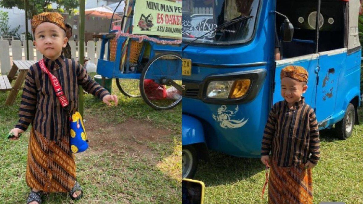 5 Potret Rayyanza Anak Raffi dan Nagita Ikut 17-an di Sekolah, Pakai ...