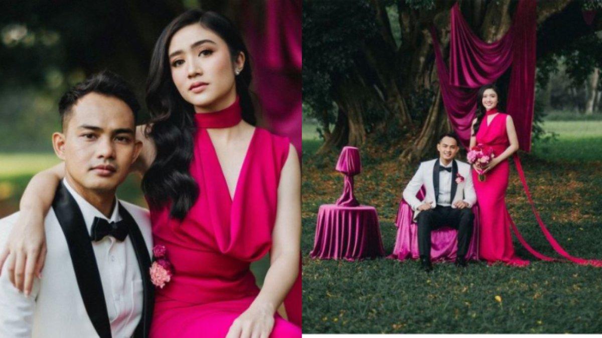 5 Potret Foto Prewed Febby Rastanty dan Drajad Djumantara Berpose di ...
