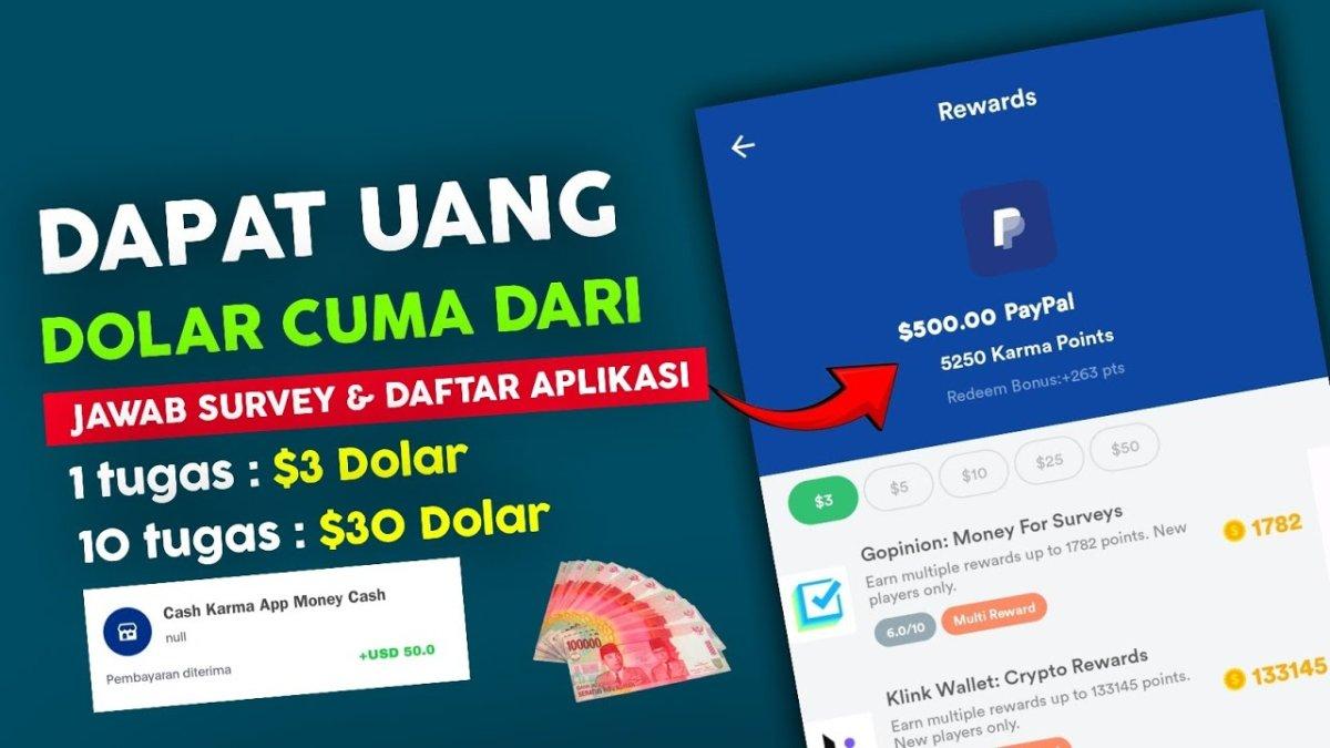 7 Cara Hasilkan Uang, Hanya Isi Survey 3 Menit Digaji Rp 1,5 Juta, Langsung Cair ke Saldo DANA ...