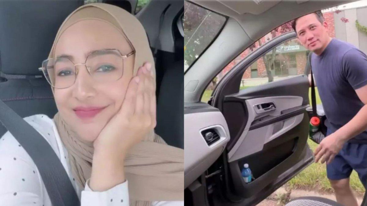 9 Momen Cindy Fatikasari Jemput Tengku Firmansyah yang Kini Jadi Tukang Besi, Tinggalkan Dunia ...