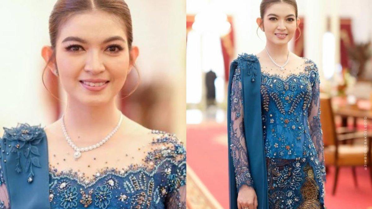 Potret Selvi Ananda dengan Kebaya Biru, Cantik dengan Riasan Natural ...