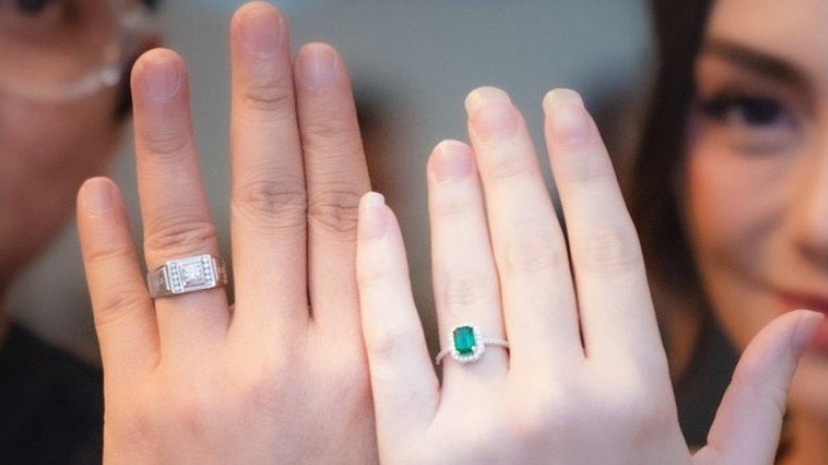 5 Potret Celine Evangelista 'Dilamar' Aan Story, Pamer Cincin Cantik di ...