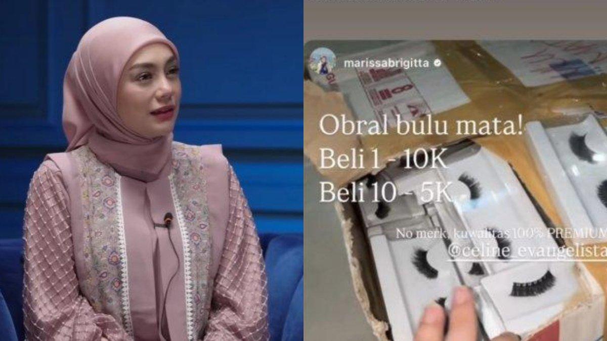Celine Evangelista Obral Murah Pakaian Seksi, Harga Sedekah Jumat Berkah, Bulu Mata Rp 5 Ribu ...